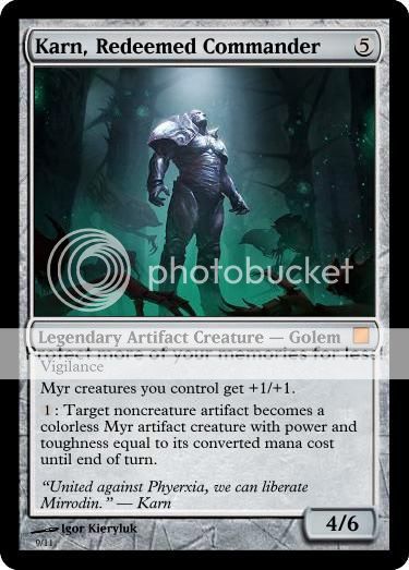 Hanna, Mirrodin's Salvation: Myr Tribal - Multiplayer Commander ...