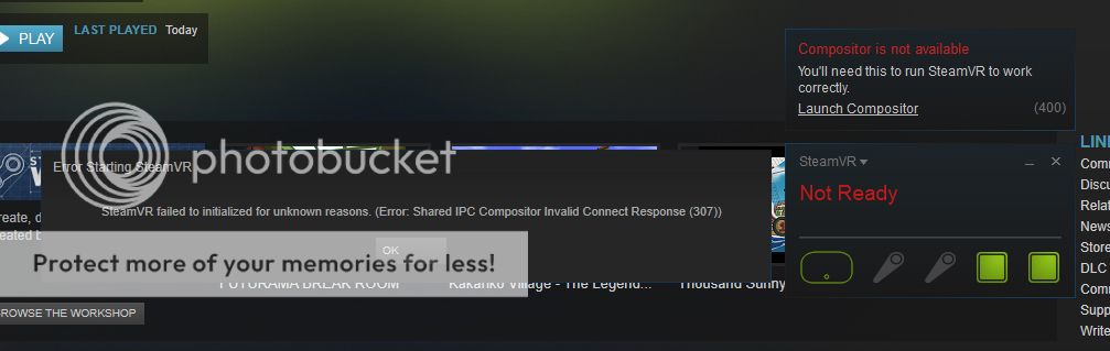 Compositor is not available : r/SteamVR