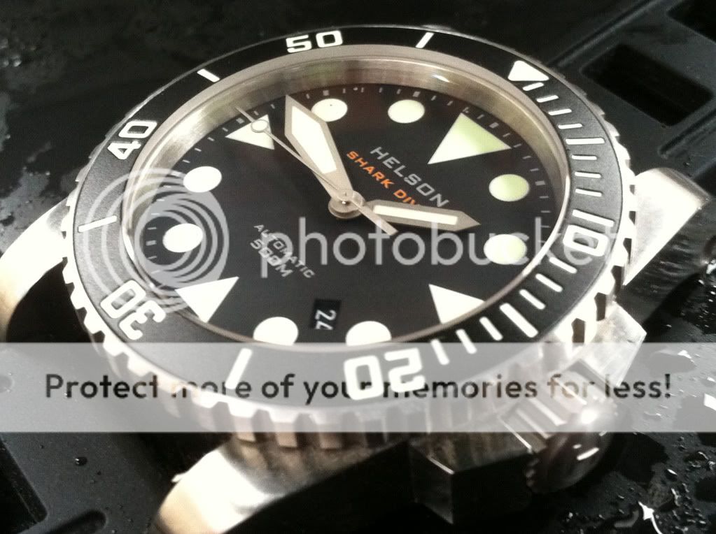 42mm Helson Shark Diver meets iPhone camera | WatchUSeek Watch Forums